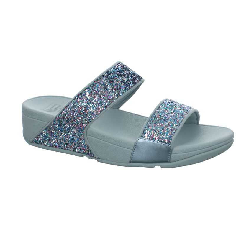 Fitflop Lulu Multi-Tonal Glitter Slides Pantoletten online kaufen