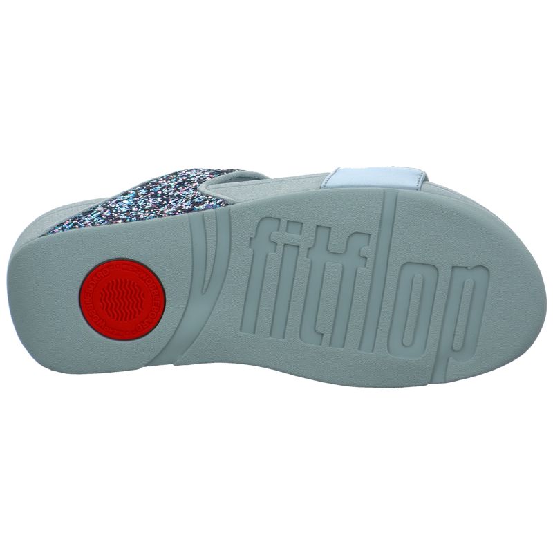 Fitflop Lulu Multi-Tonal Glitter Slides Pantoletten online kaufen