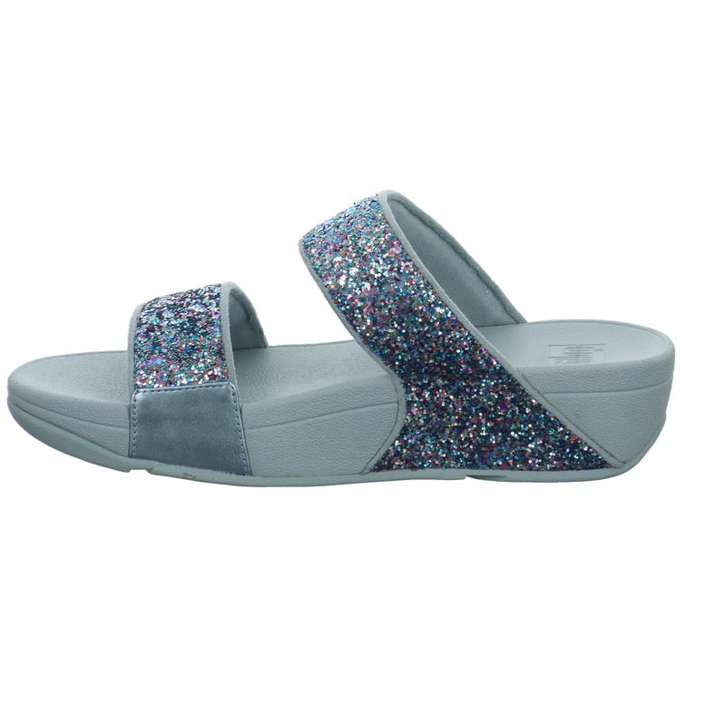 Fitflop Lulu Multi-Tonal Glitter Slides Pantoletten online kaufen